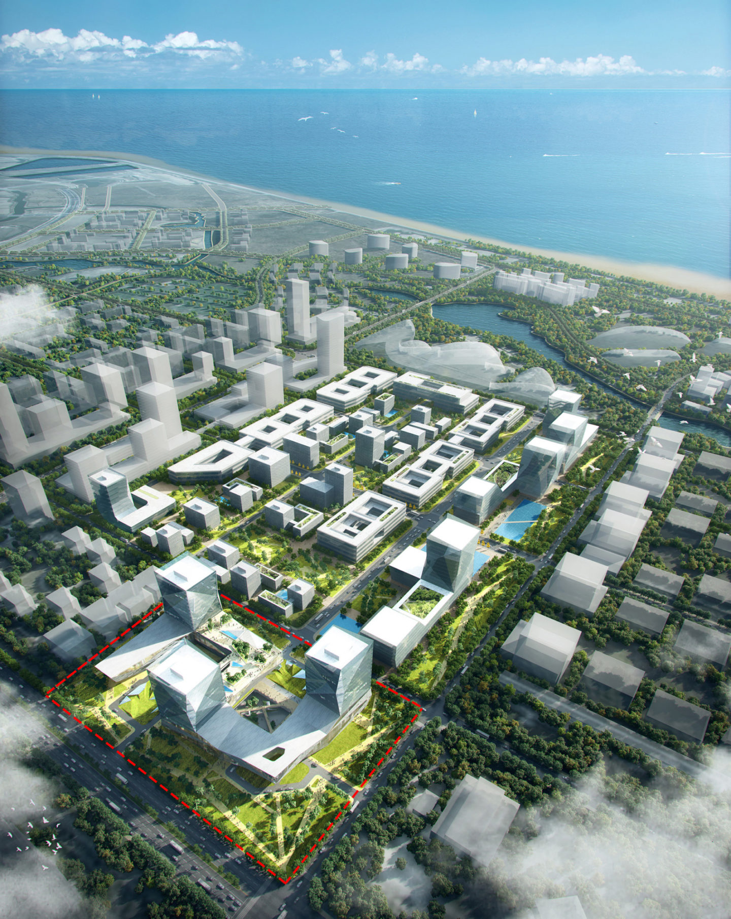 Lingang Science and Technology City - ennead