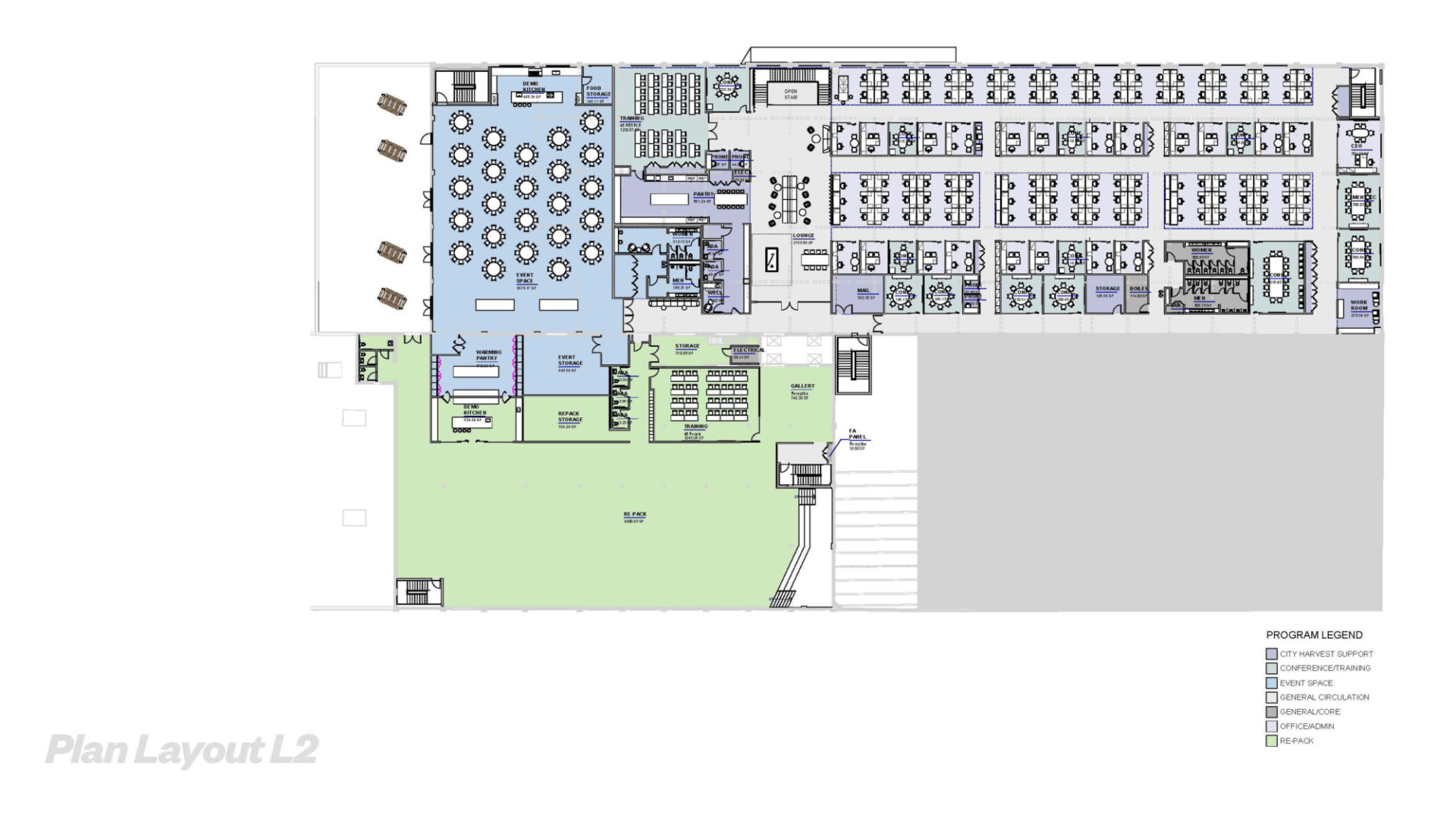 City Harvest, Cohen Community Food Rescue Center - ennead