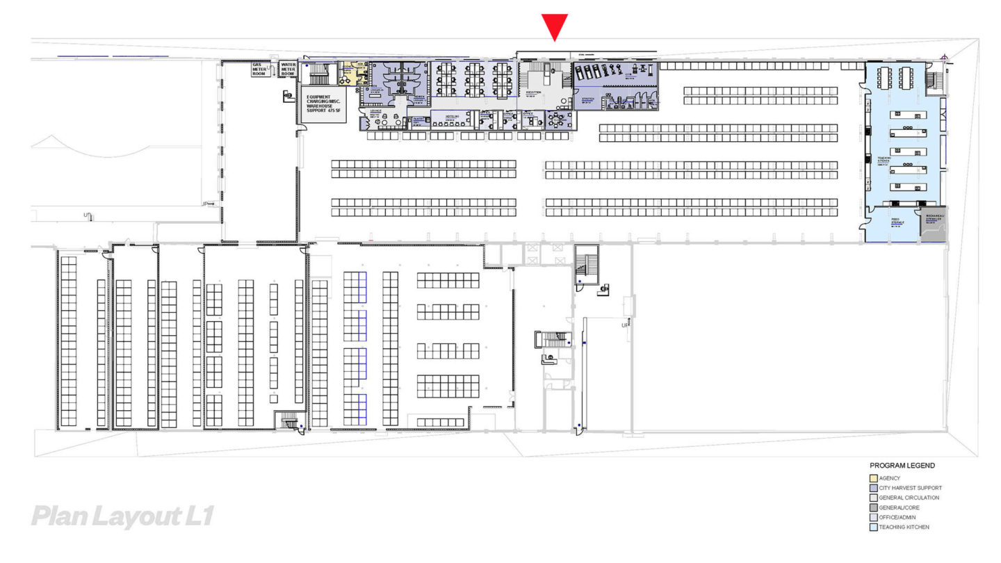 City Harvest, Cohen Community Food Rescue Center - ennead