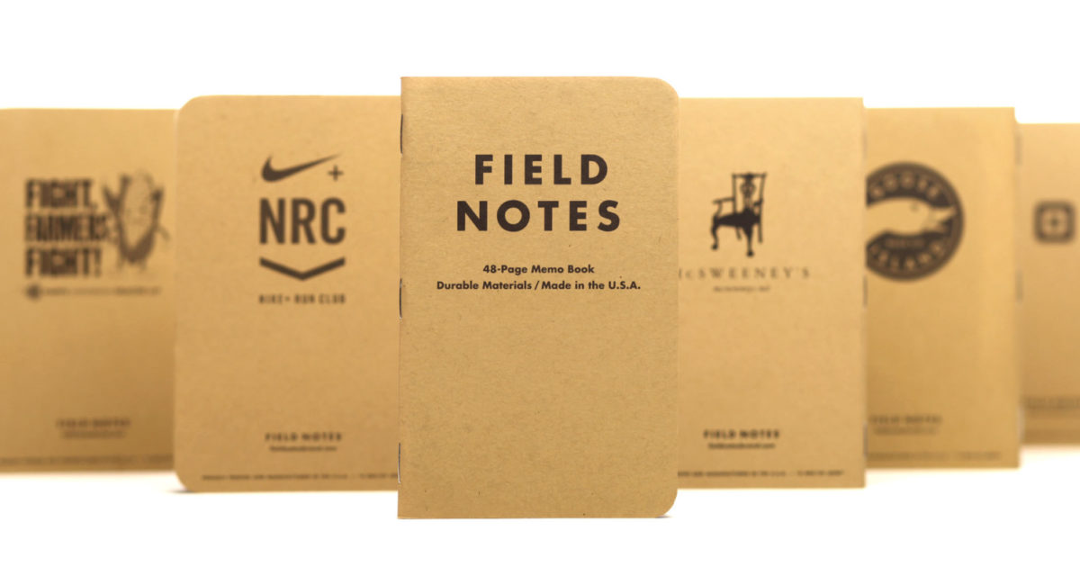 Field Notes | Custom Notebooks with Company Logo