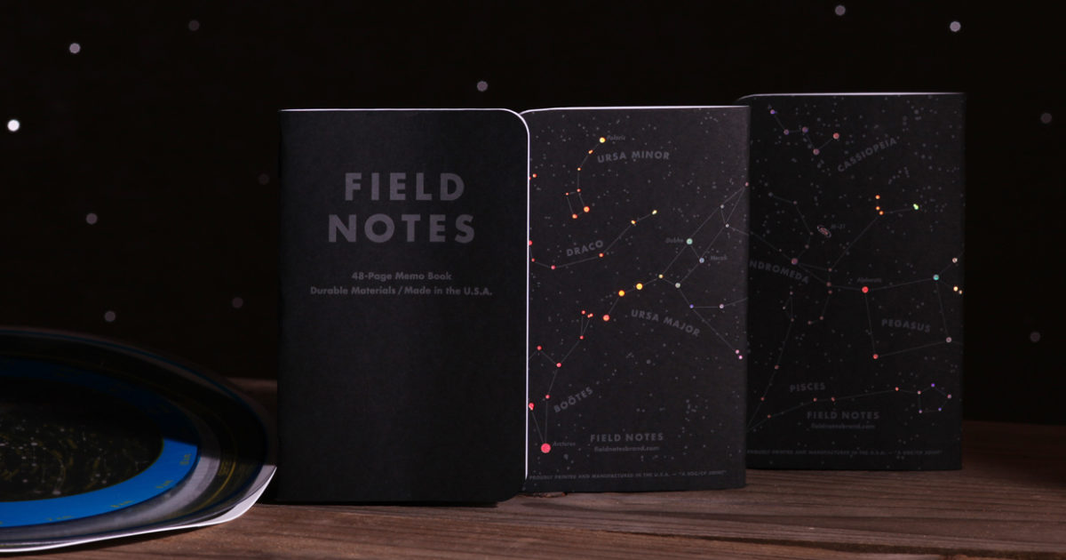 Field Notes | Night Sky Memo Book 3-Pack
