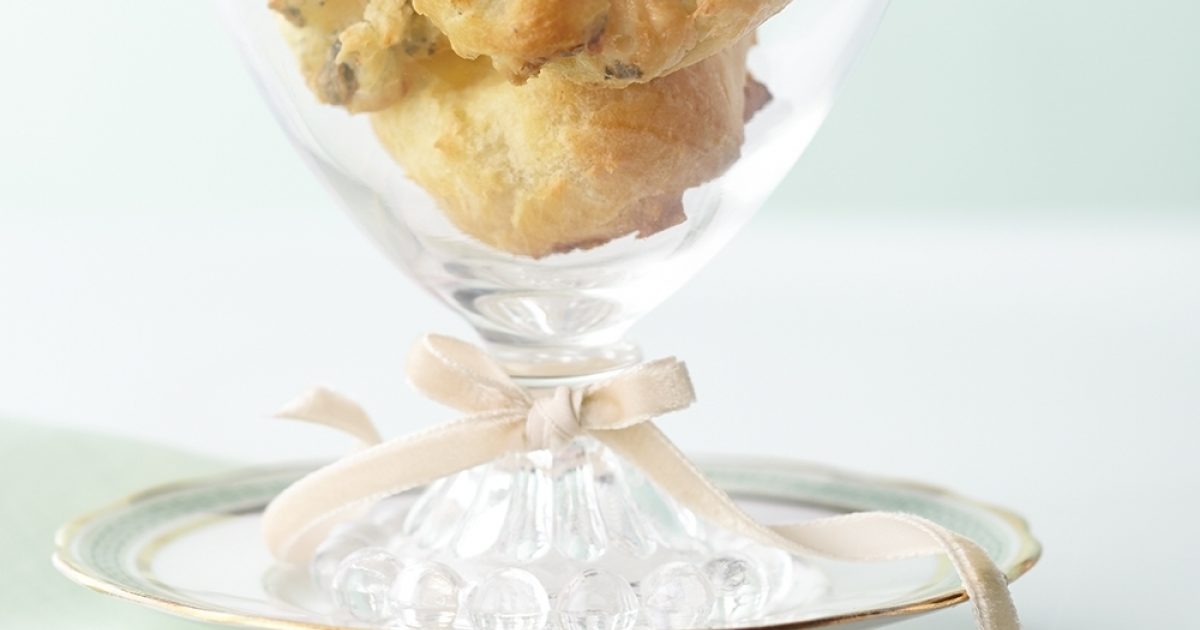 Blue Cheese Cream Puffs Recipe - Life:Beautiful Magazine