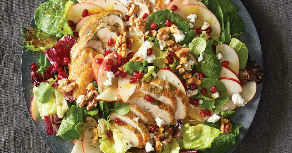 Apple-Turkey Salad with Pomegranate… - Life:Beautiful Magazine