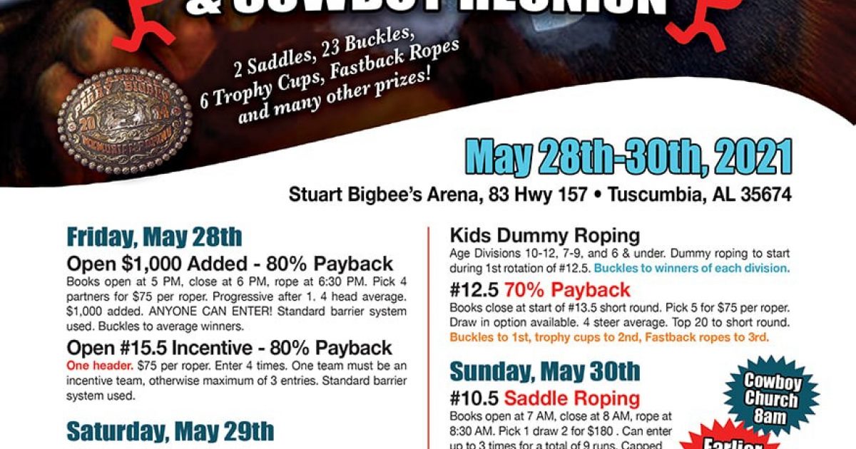 Perry Bigbee Memorial Roping - Visit Florence