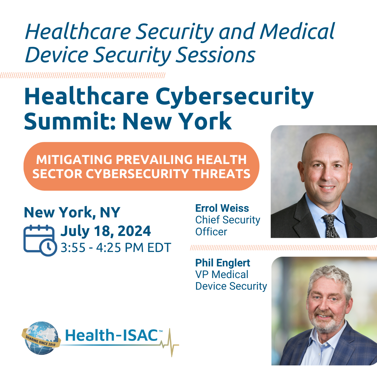 Events - Health-ISAC Community