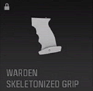 MW3 | Warden Skeletonized Grip - Rear Grip Attachments | CoD Modern ...
