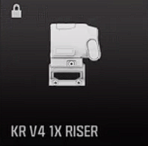 MW3 | KR V4 1X Riser - Optic Attachments | CoD Modern Warfare 3 2023 ...