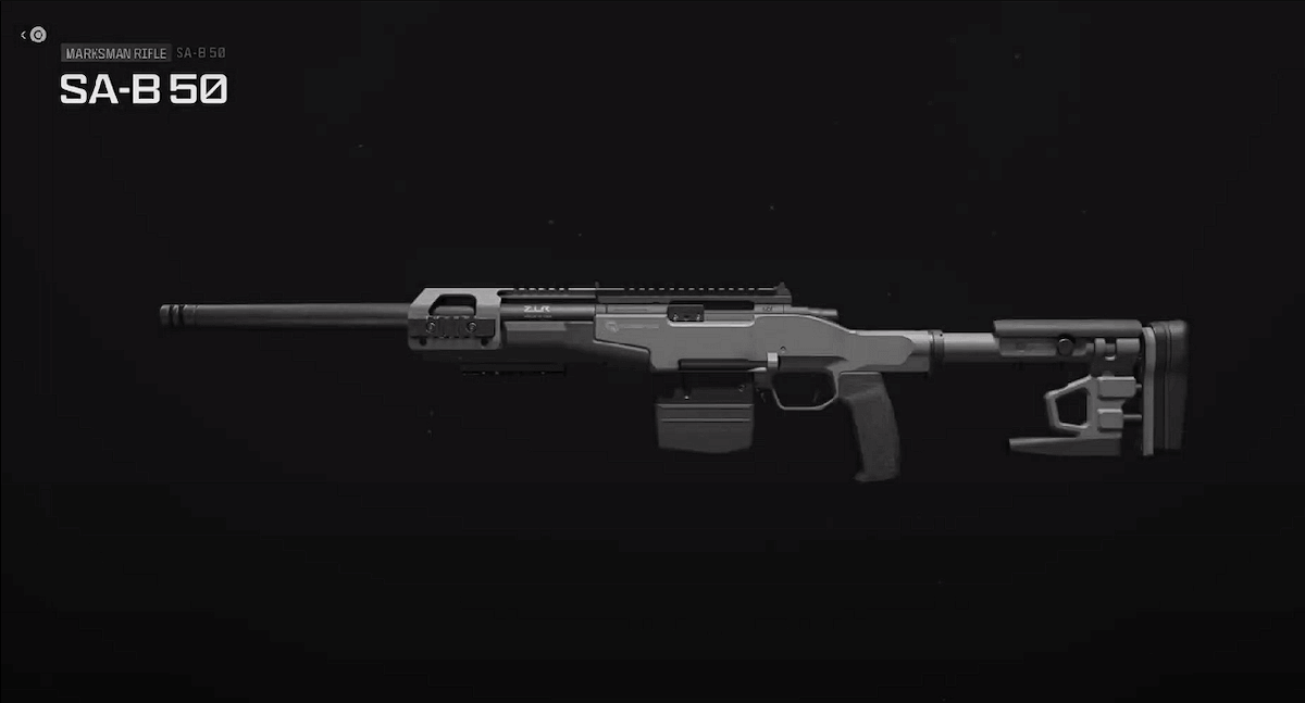 MW3 | Best SA-B 50 Loadout, Build, and Class Setup | CoD Modern Warfare ...