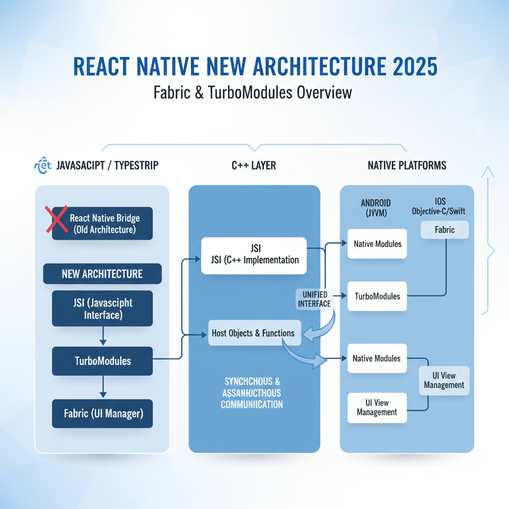 React Native New Architecture 2025: Fabric & TurboModules