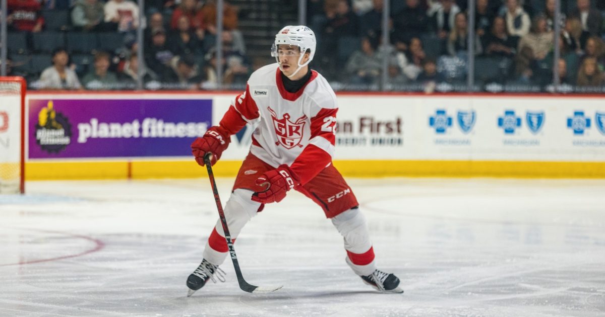 Grand Rapids Griffins | William Wallinder Recalled by Detroit