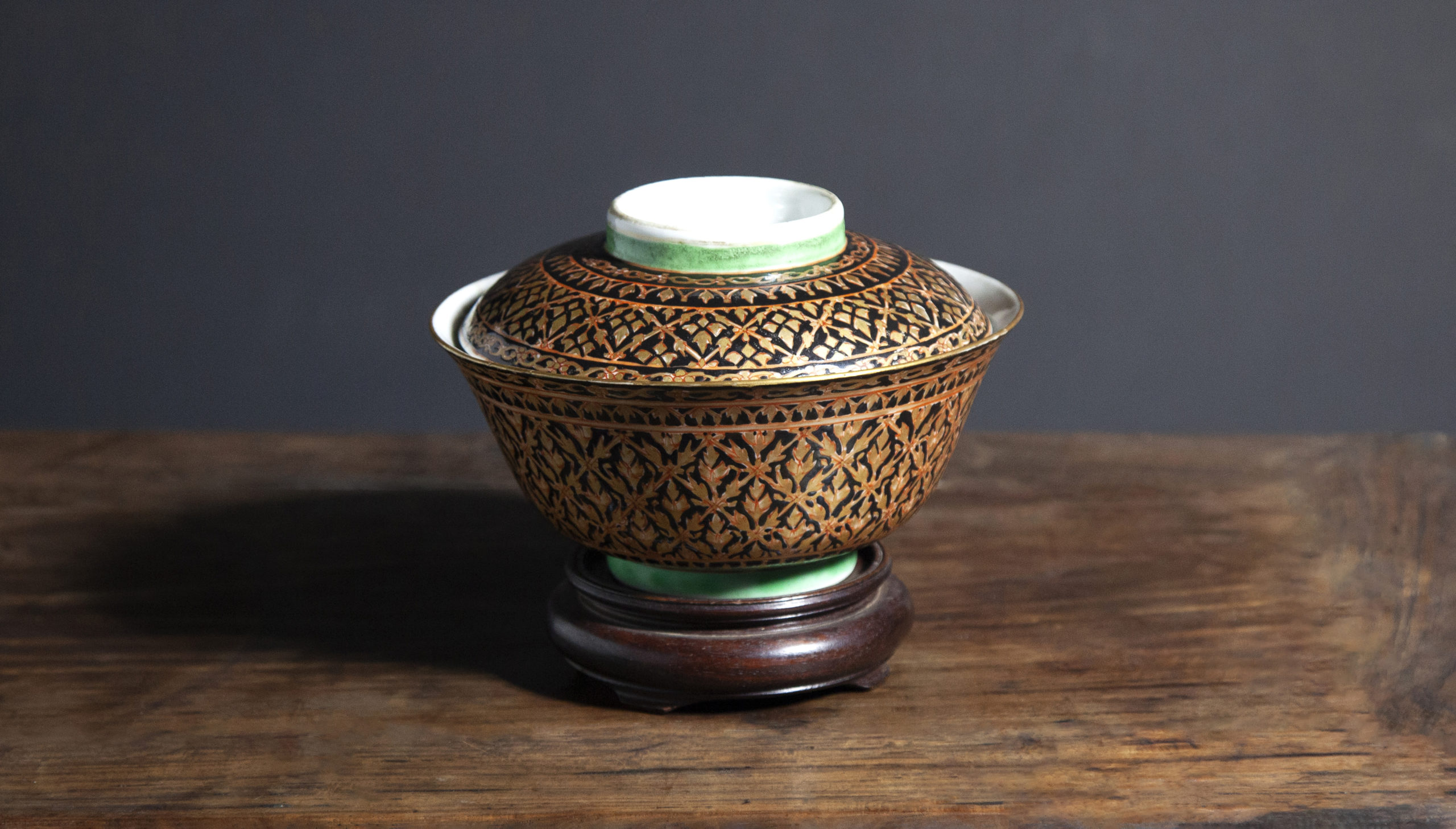 Phum Khao Bin on Black, A Tale behind Intricate Pattern - RCB Auctions