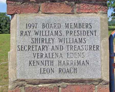 *LEDBETTER CEMETERY BOARD, - Madison County, Arkansas | *LEDBETTER ...