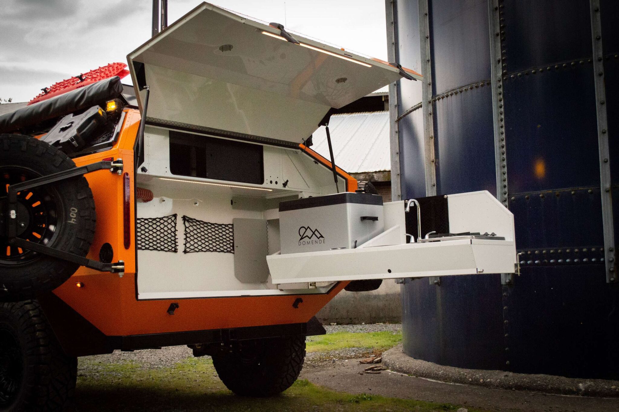 'Extinction-Level Event' Camper Trailer: Mammoth Overland ELE Is ...