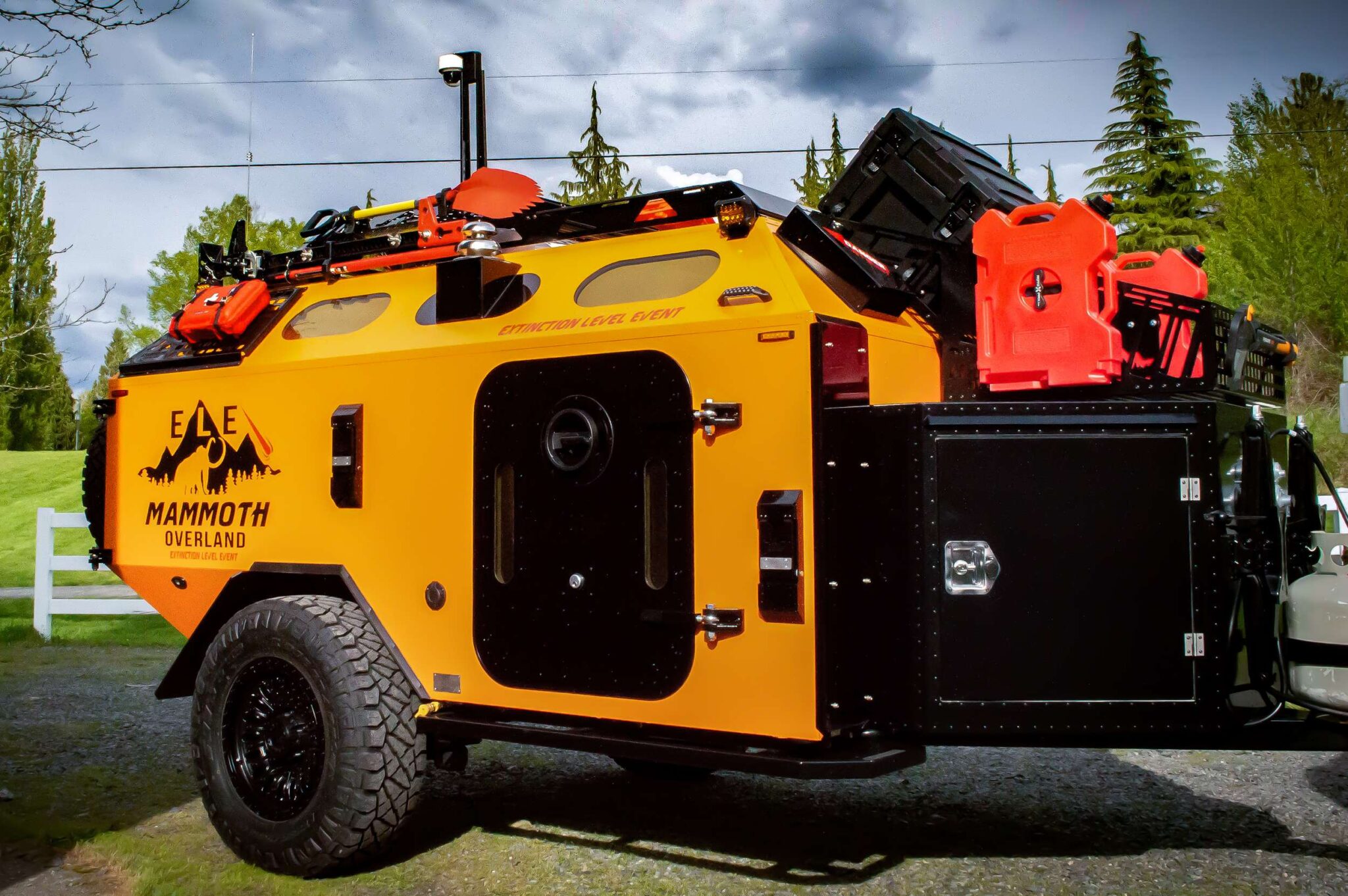 'Extinction-Level Event' Camper Trailer: Mammoth Overland ELE Is ...