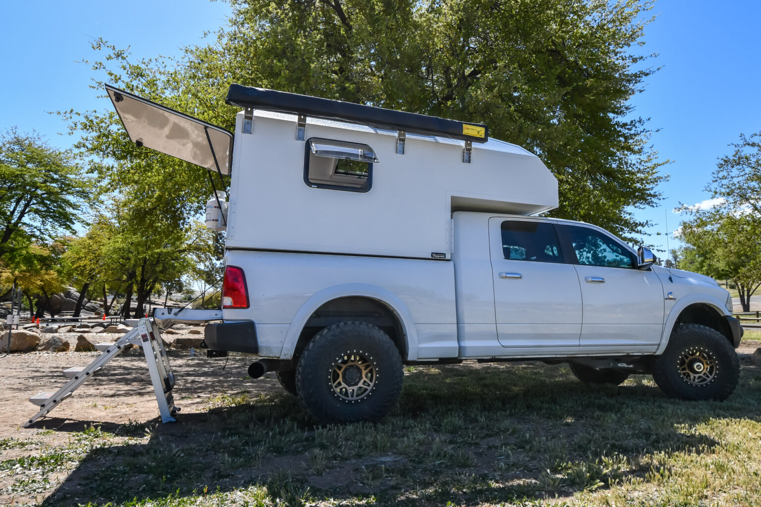 Lightweight Hardshell Truck Camper: AT Overland Aterra Topper | GearJunkie