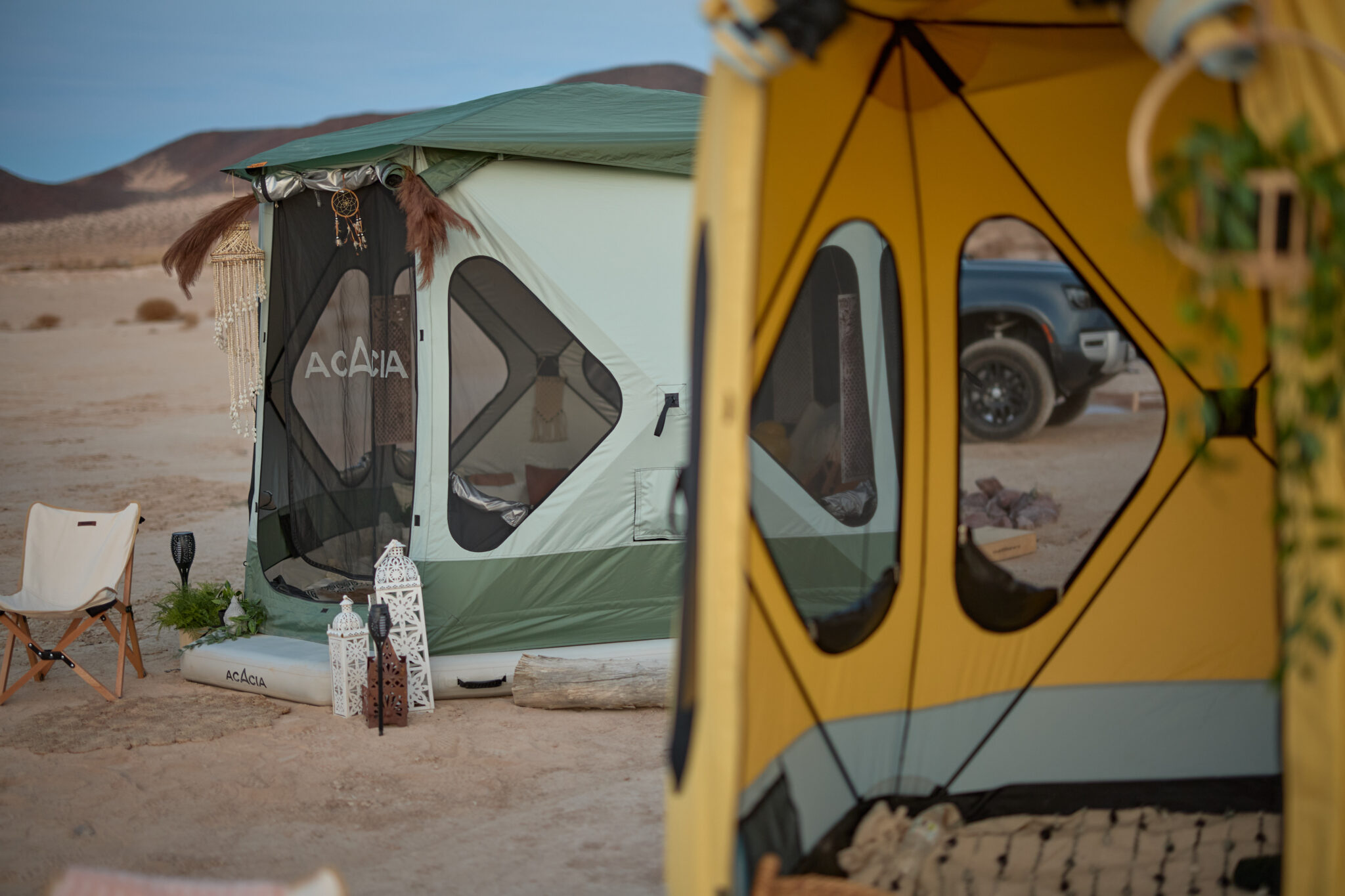 Space Acacia Tent Floats on Land or Water