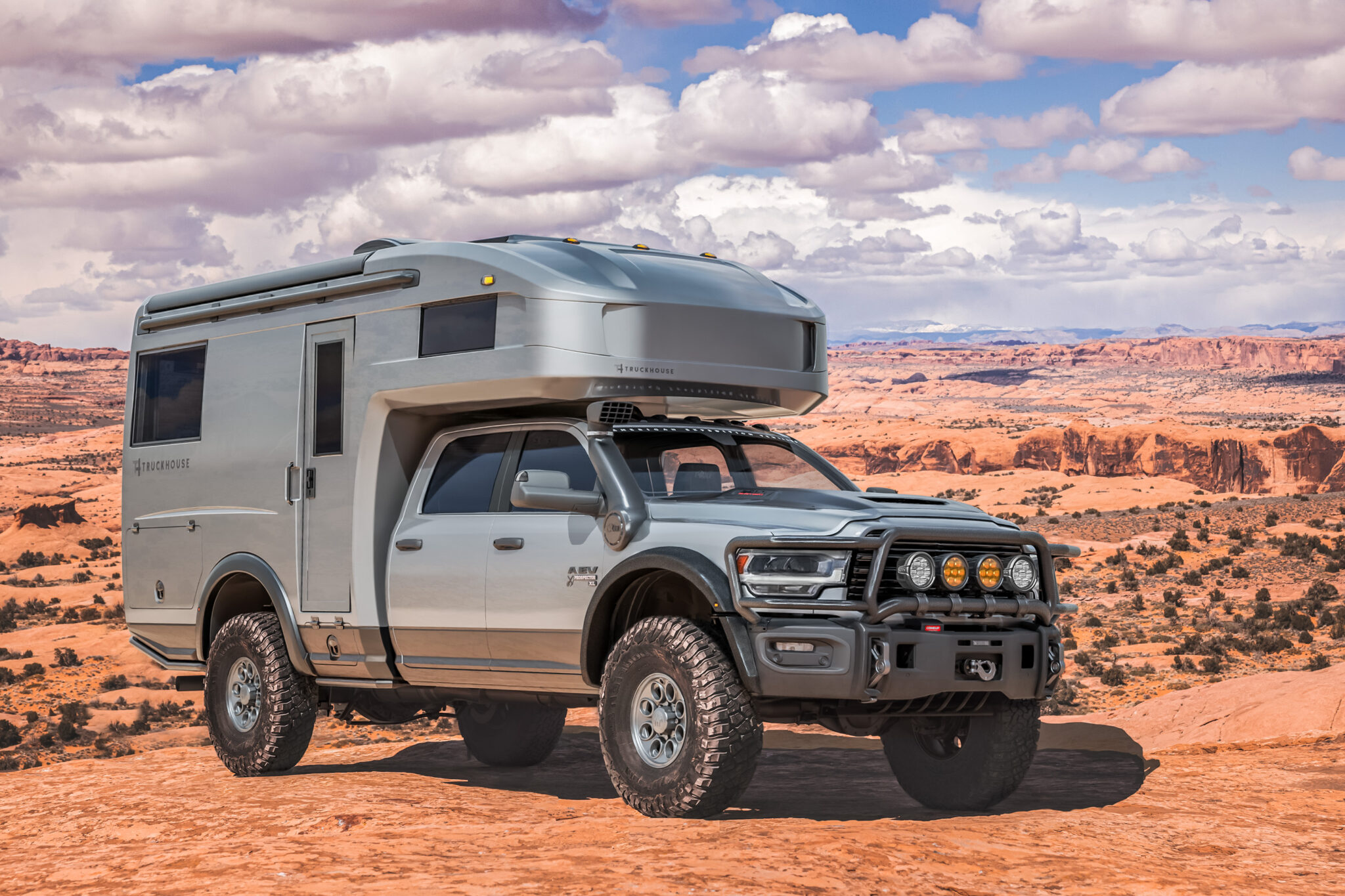 TruckHouse BCR: Carbon Camper on AEV RAM, Rolling on 40s | GearJunkie