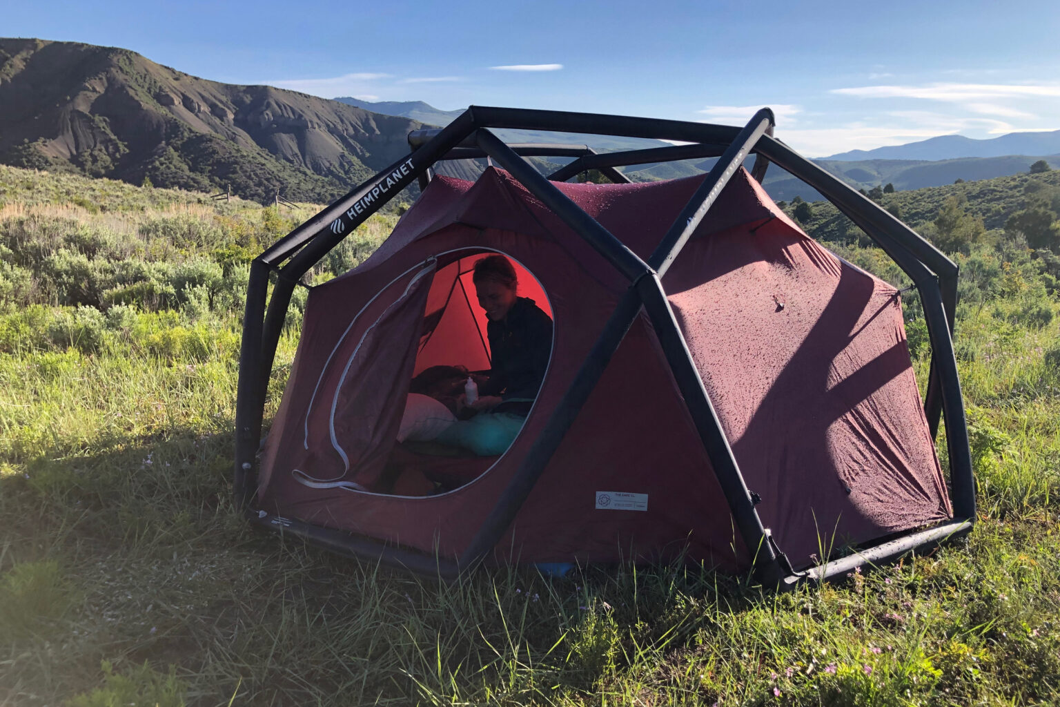 Heimplanet Cave Basecamp Tent Review: Inflatable 'Heimplanet' Tent ...