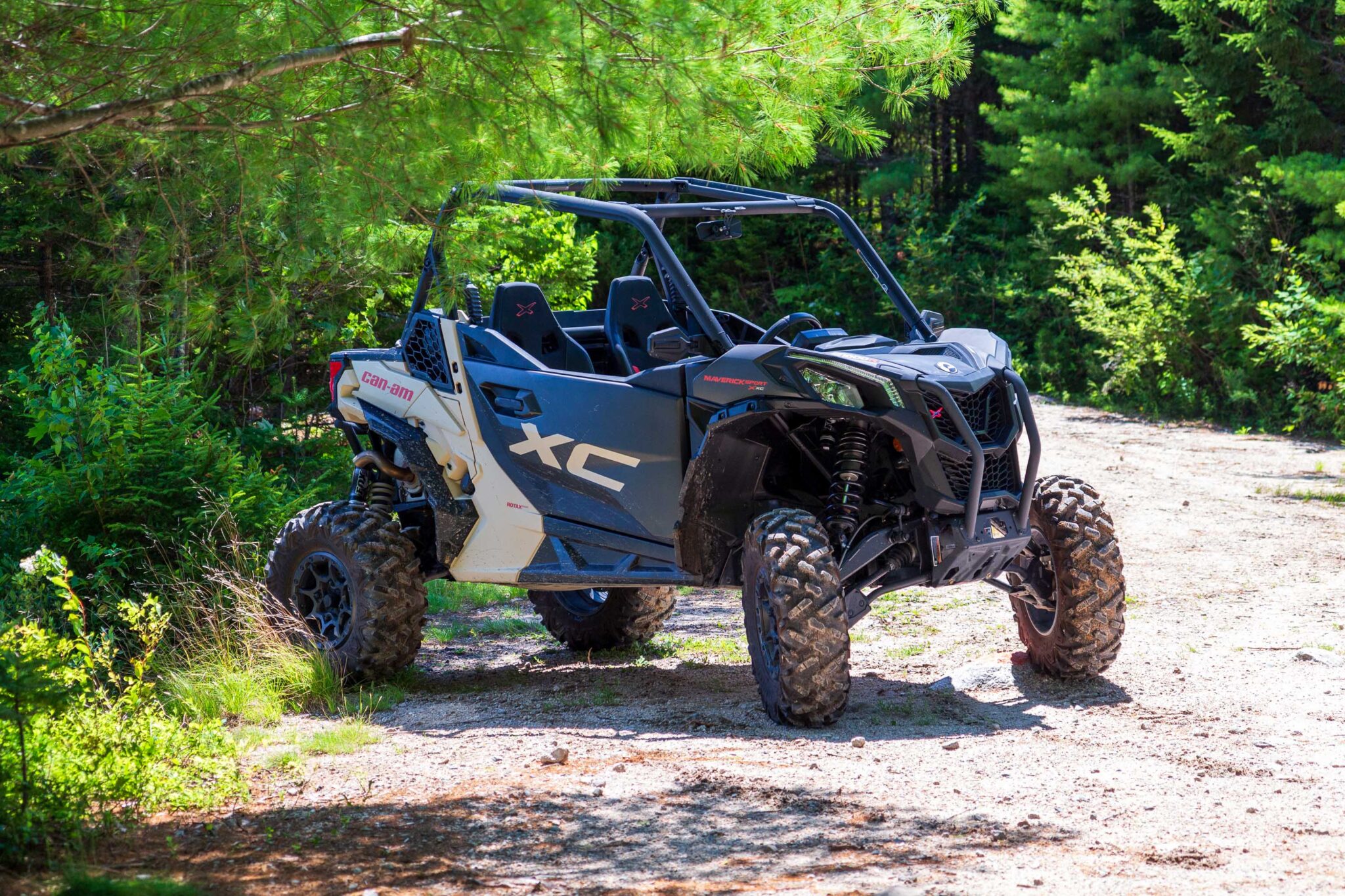 2023 Can-Am Maverick Sport X XC Review: Earplugs and GPS Not Included, but Should Be | GearJunkie