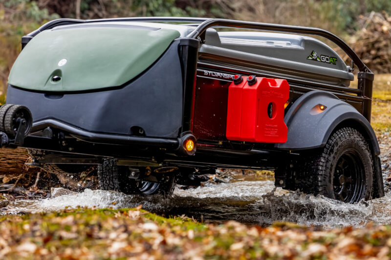 Haul Big Toys and Sleep 4 in Lightweight Off-Road Trailer: SylvanSport GOAT