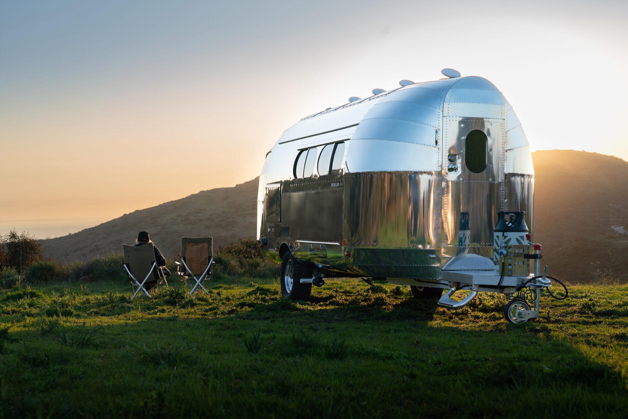 2025 Bowlus Rivet: Self-Propelled, Remote-Controlled Luxury Travel Trailer