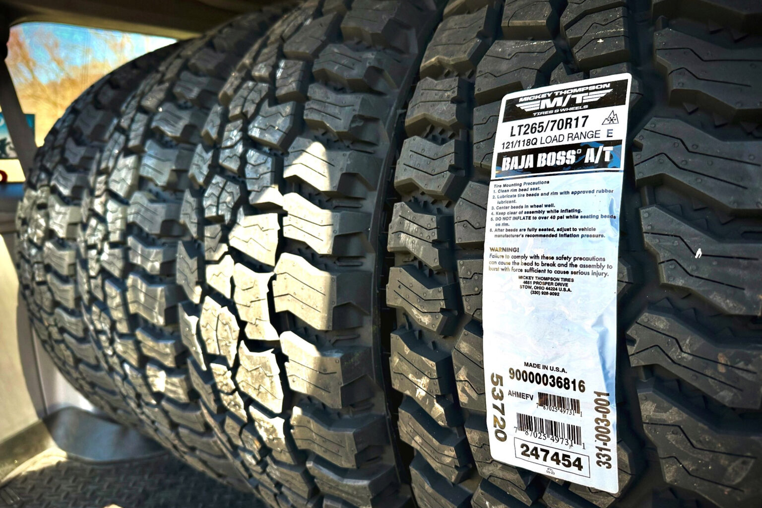 Mickey Thompson Baja Boss A/T Tires Review: Aggressive Looks, Quiet Ride