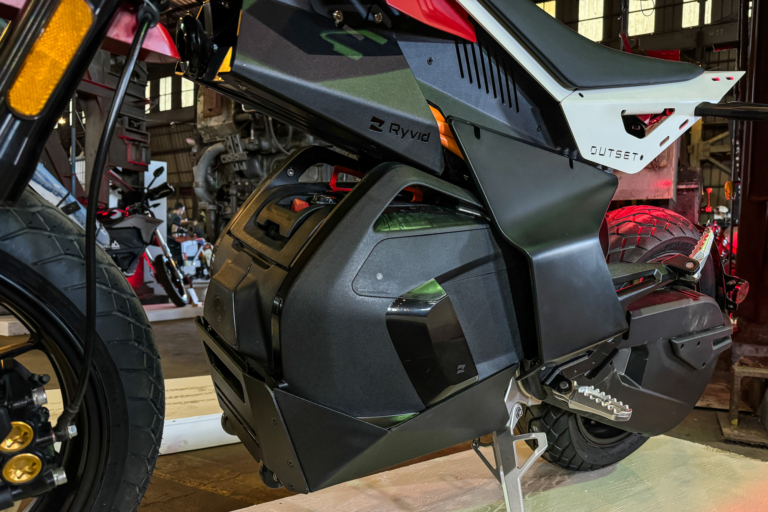 Ryvid Outset Debut: Urban Escapade Electric Motorcycle