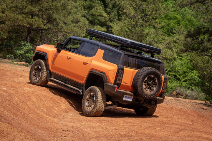 Hummer EV SUV Eclipse Chasing in Texas: Can It Overland?