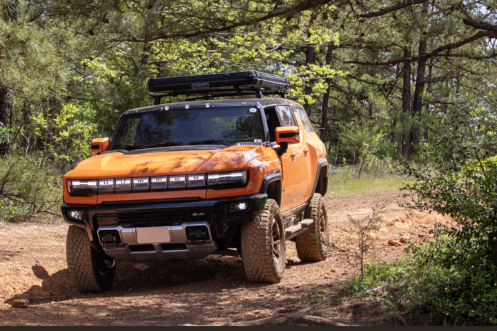 Hummer EV SUV Eclipse Chasing in Texas: Can It Overland?