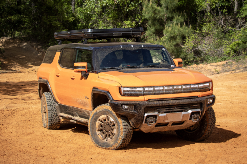 Hummer EV SUV Eclipse Chasing in Texas: Can It Overland?