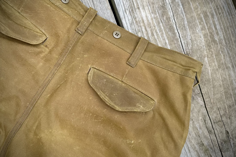 Filson Oil Finish Tin Cloth Pant Review: Never Break, Never Wash