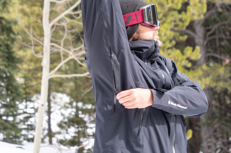 Black Diamond Recon LT Ski Jacket Review | GearJunkie Tested