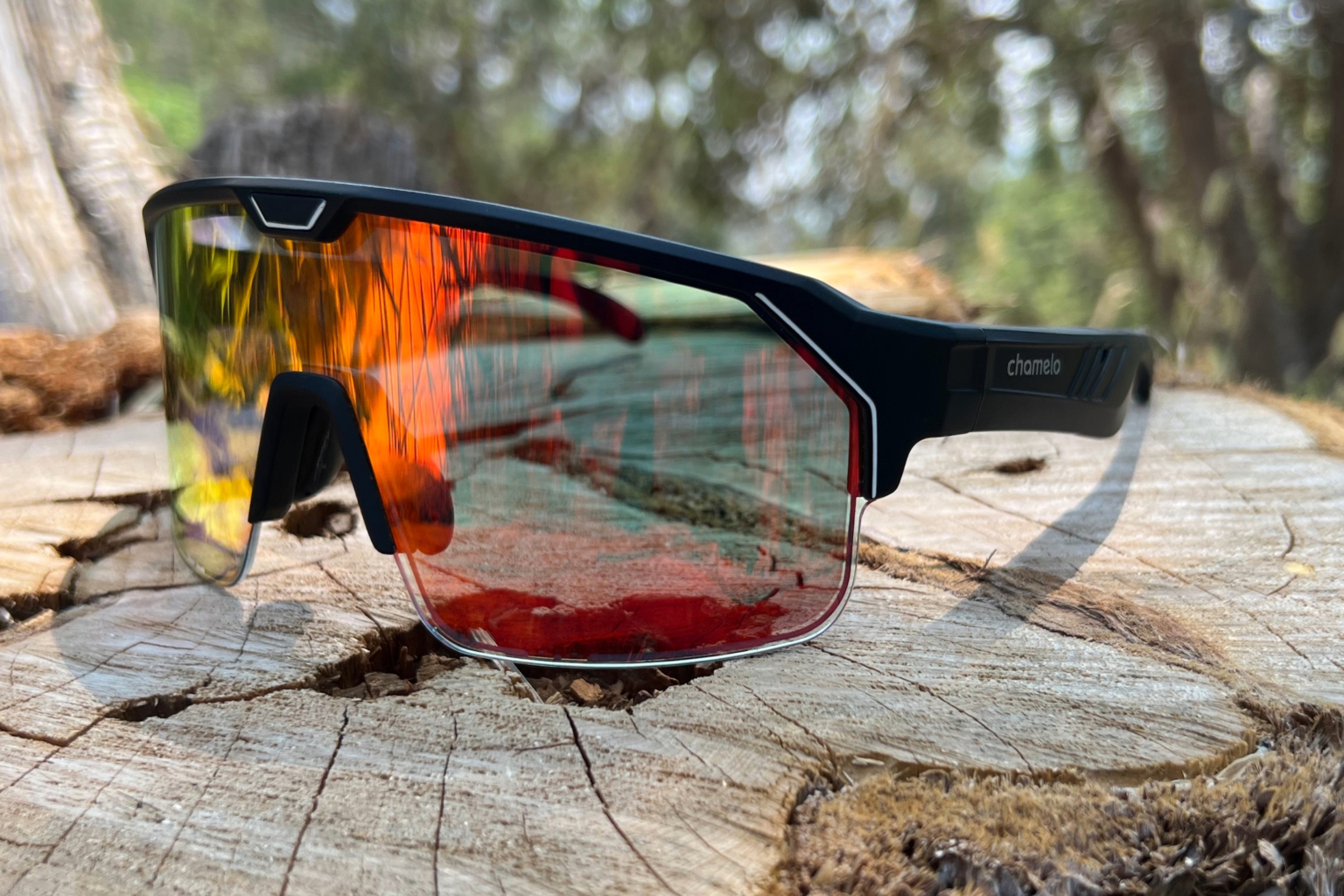 Chamelo Music Shield Sunglasses Review: Manually Adjust Tint, Jam Out ...