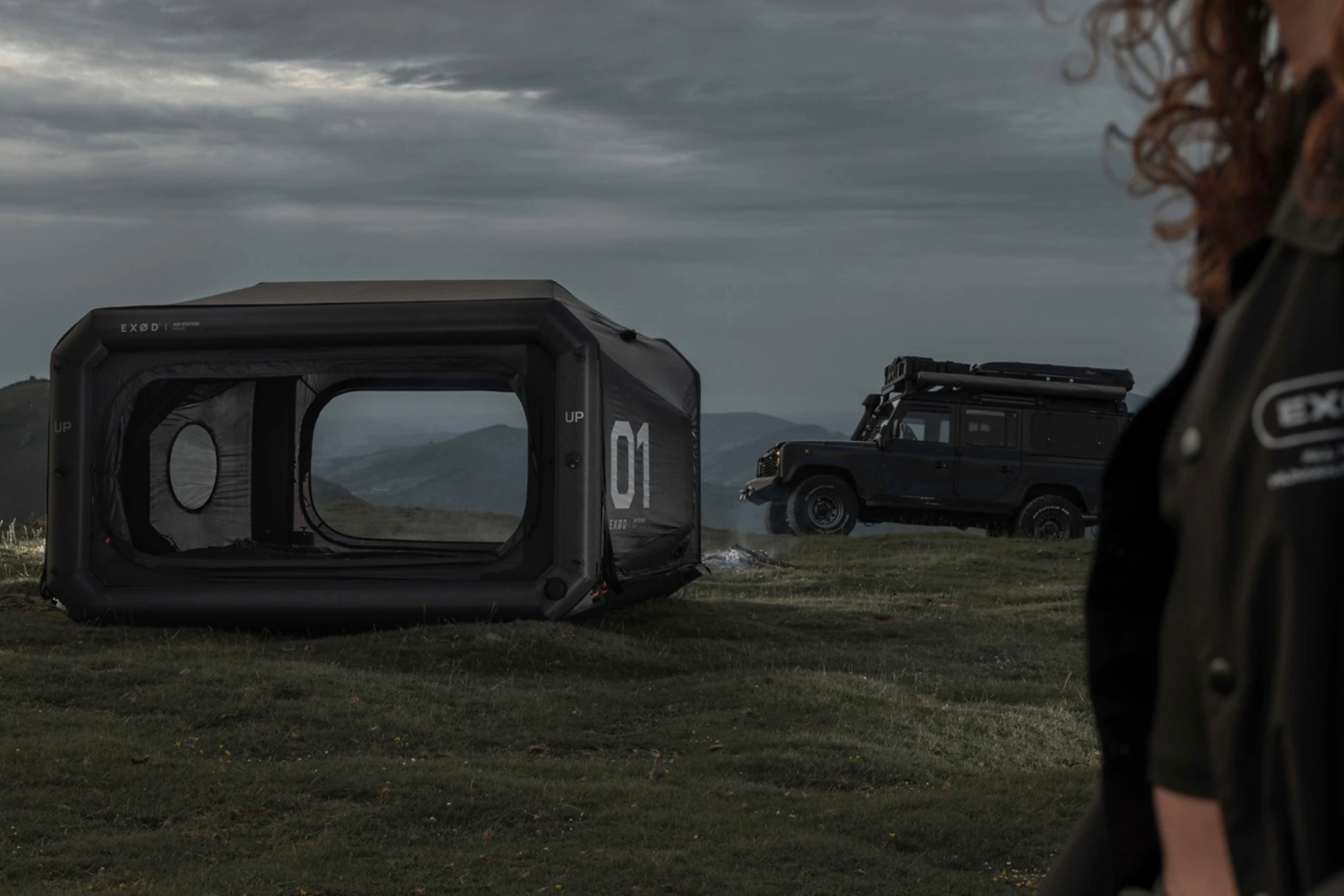EXØD 'Air Station Pod-01' Is a $2,000 Portable, Inflatable Home