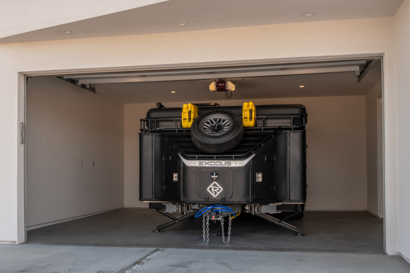 Exodus Rigs Capax: Garageable, Off-Grid-Capable Travel Trailer