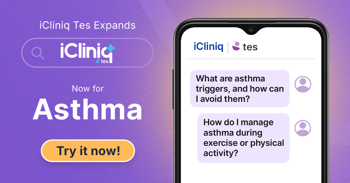 iCliniq Tes AI - Breathe Easier with Expert Asthma Care