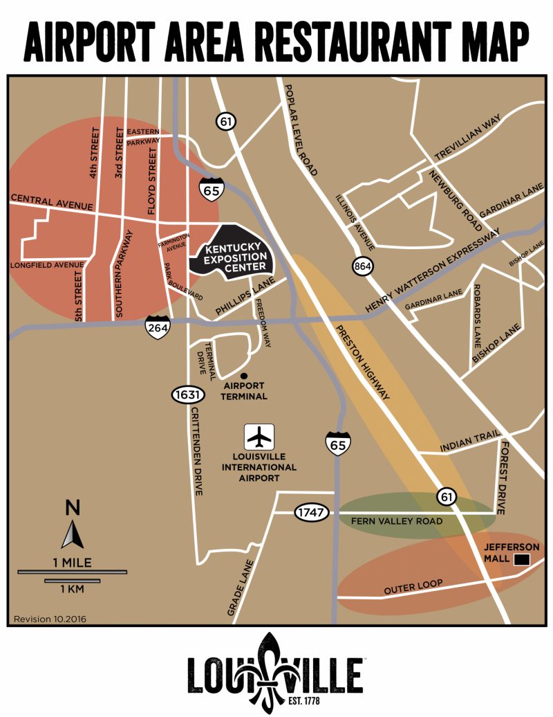 Map of Louisville KY : GoToLouisville.com Official Travel Source