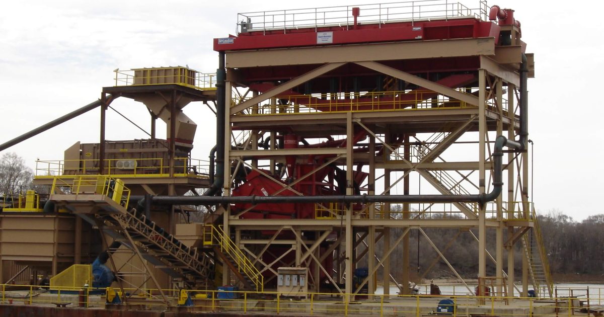 Sand Classifying Tanks Support | McLanahan