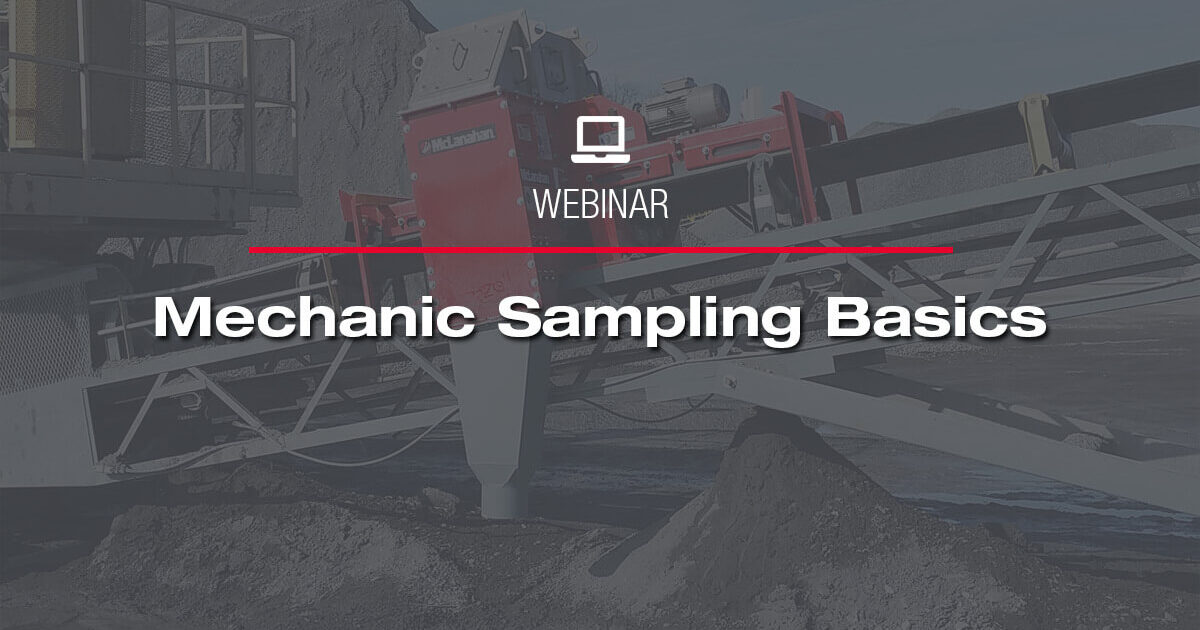 Mechanical Sampling Basics | McLanahan