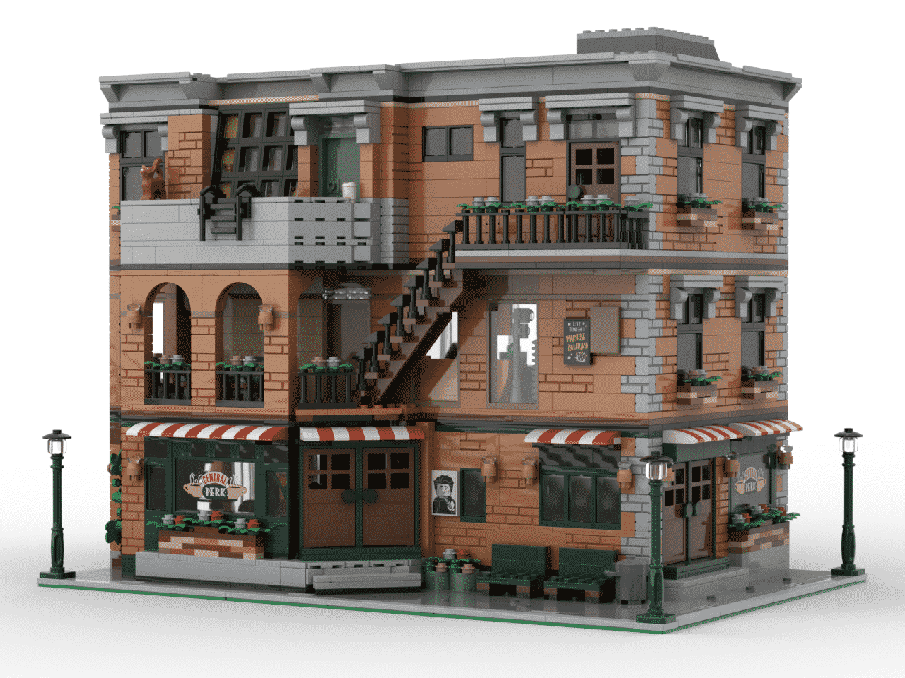 Complete LEGO® Sit Complex Apartment Review