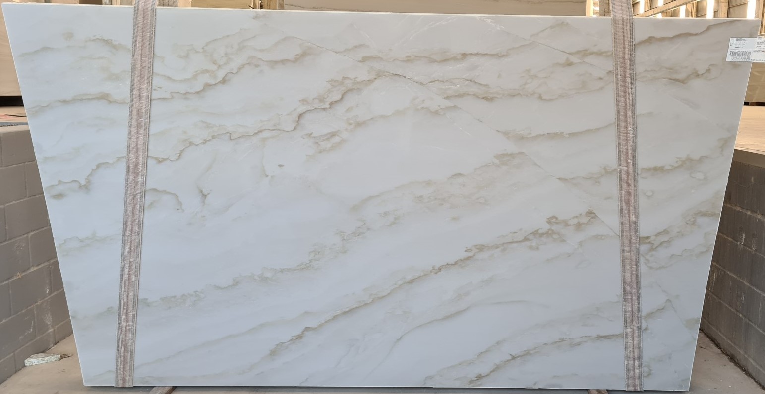 CASA BLANCA 3CM QUARTZITE Off White NATURAL STONE QUARTZITE SLAB ...