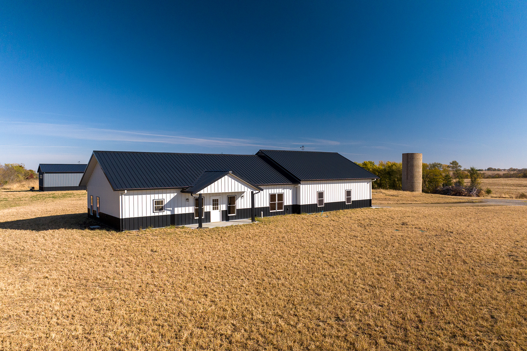 Metal Building Ranch Home