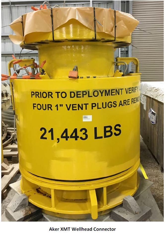 Two H4 Wellhead Connectors for Sale | Production - Dockstr