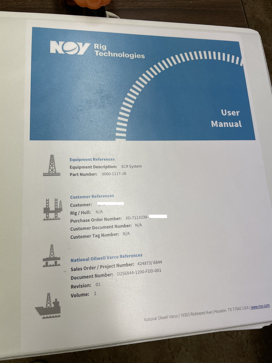 National Oilwell Varco SCR House 4 x 4 for Sale | Drilling - Dockstr