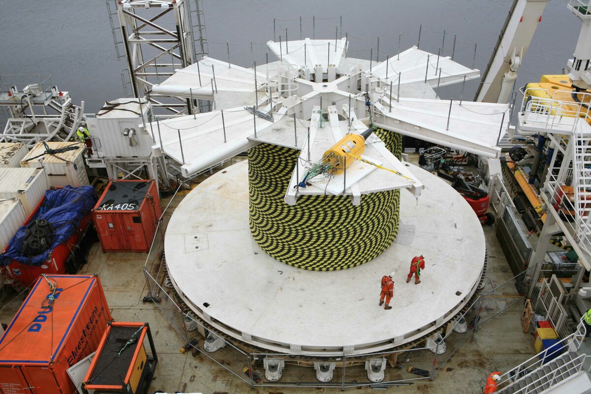 2000T Carousel & Cable Lay System for Sale | Construction - Dockstr