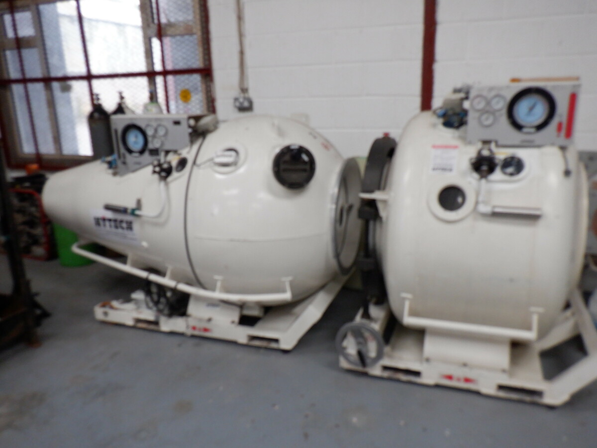 2 person Hytech DART/DDC Diving chamber for sale | Diving - Dockstr