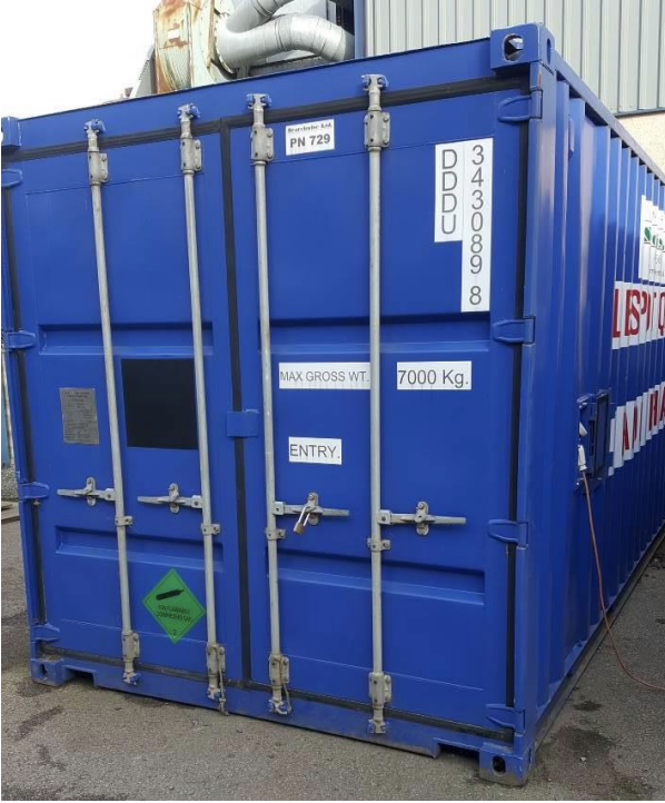 20ft ISO 54” Containerised chamber for Sale | Diving - Dockstr