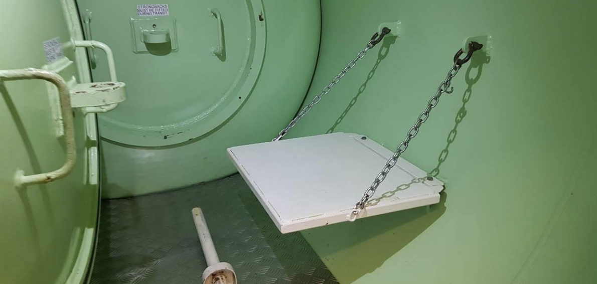 20ft ISO 54” Containerised chamber for Sale | Diving - Dockstr