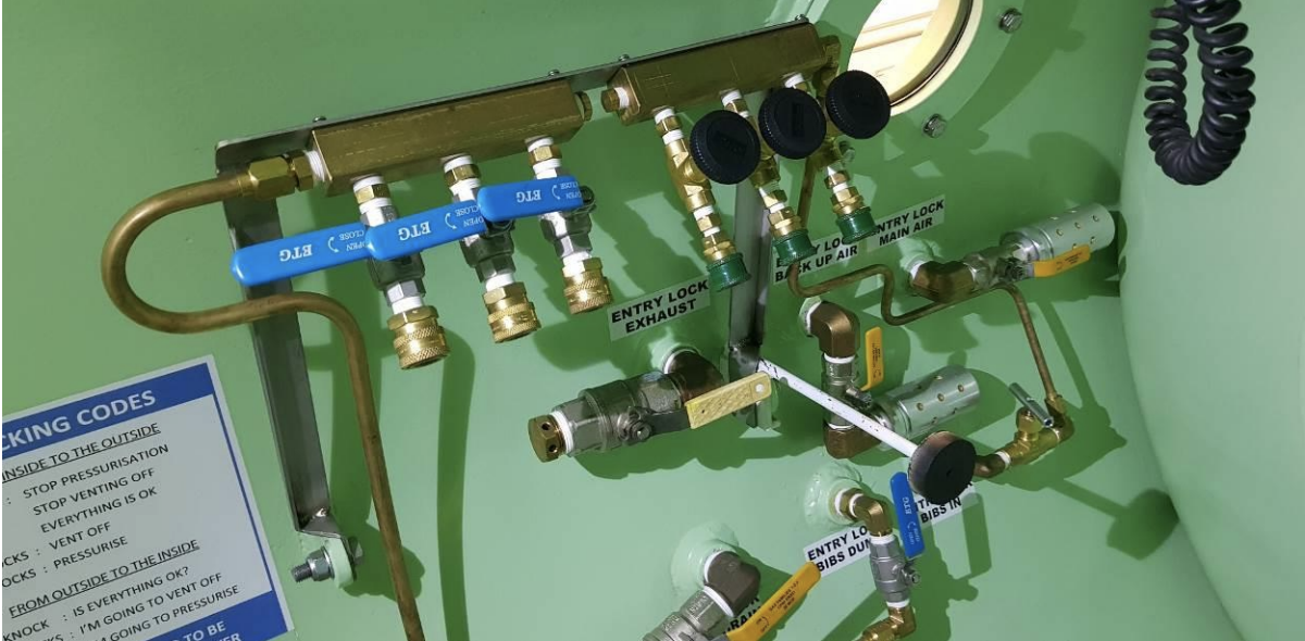 20ft ISO 54” Containerised chamber for Sale | Diving - Dockstr