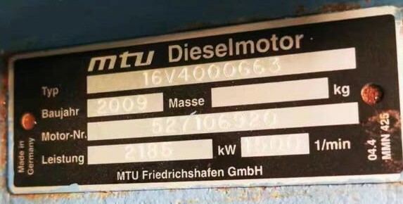 MTU 16V4000 Diesel Generators for Sale | Marine - Dockstr